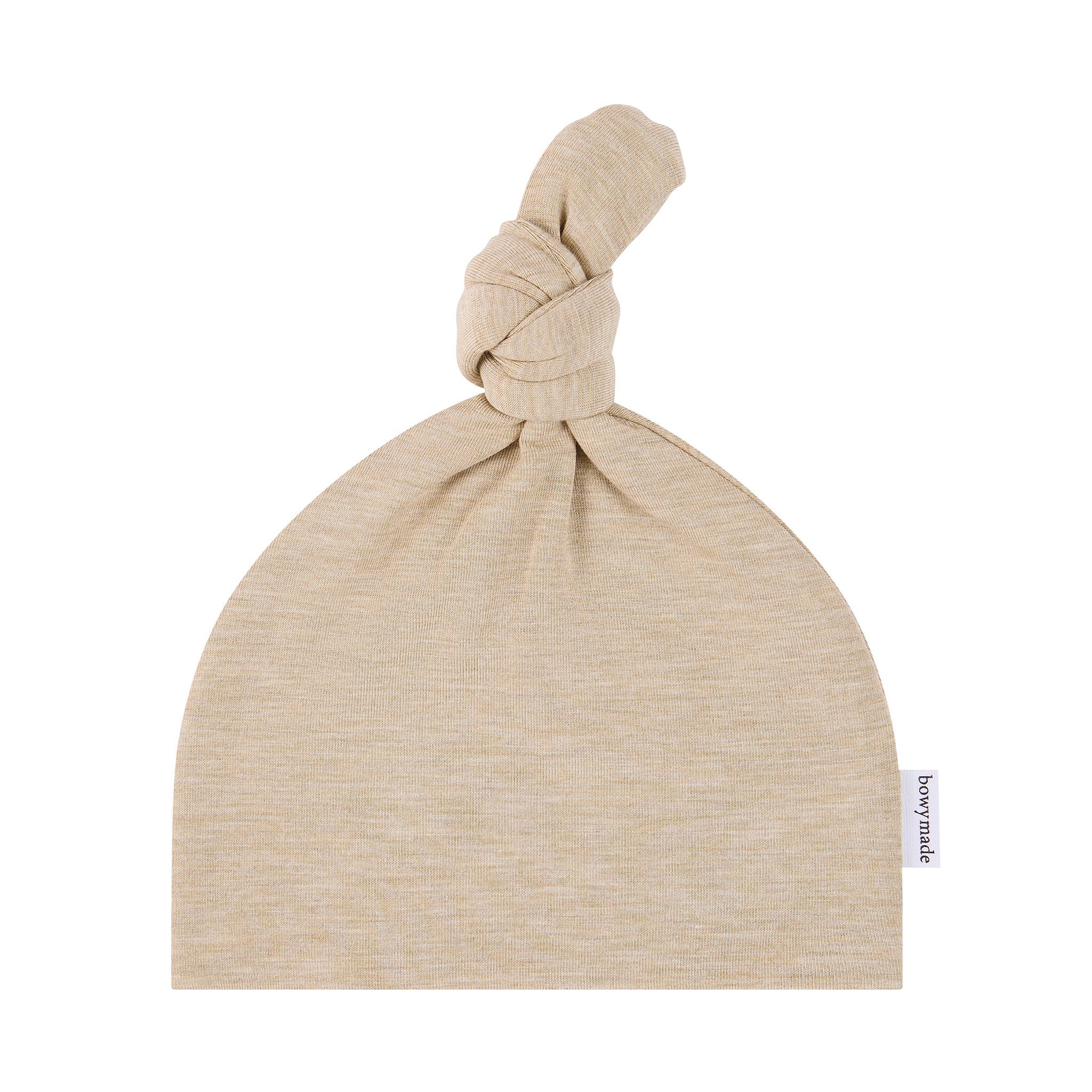 Top Knot Beanie - Stone – Bowy Made