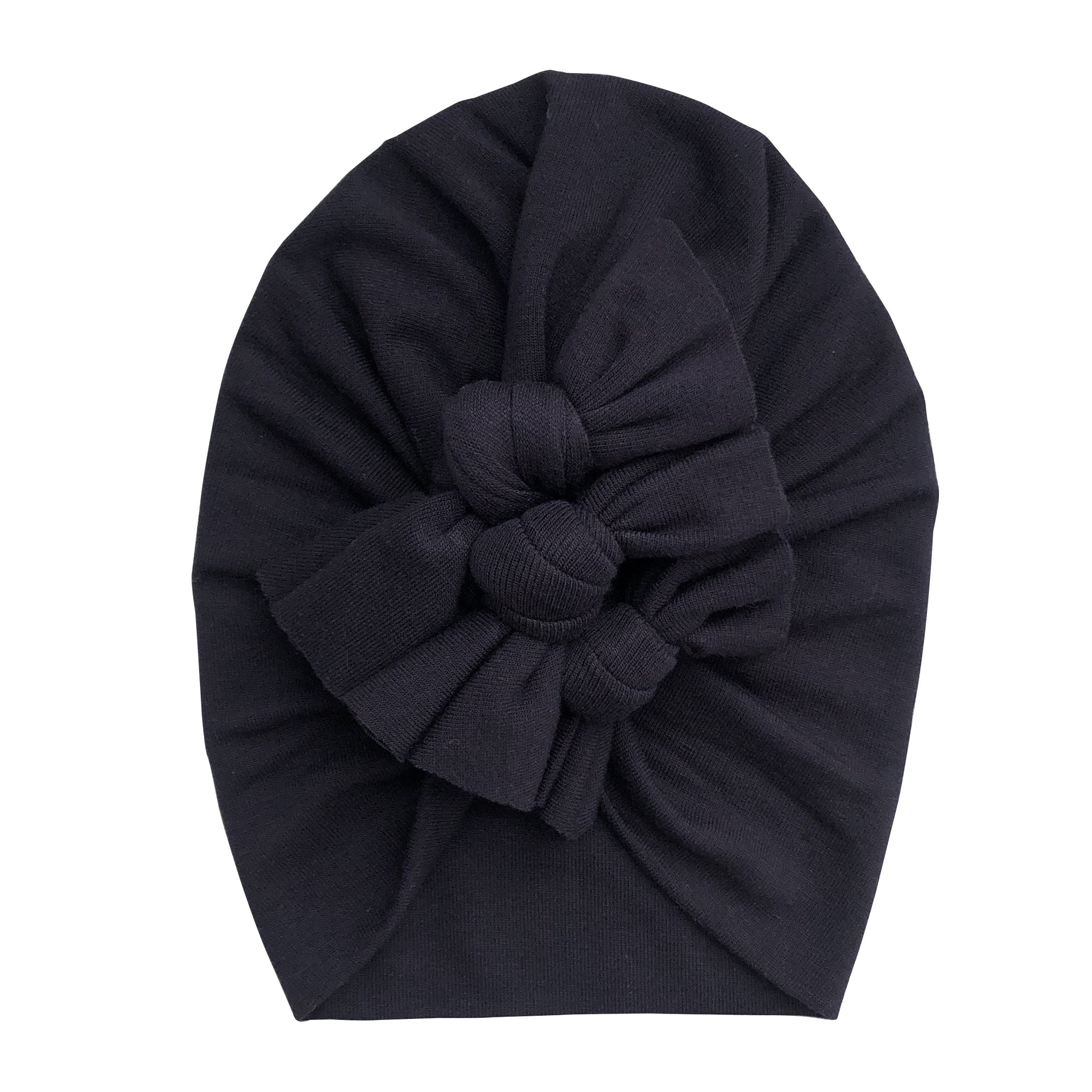 Bowy Baby Turban - Navy - Bowy Made – Bowy Made
